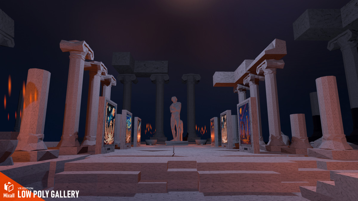 Low Poly Gallery - VR edition