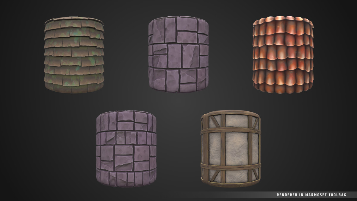 Stylized Fantasy Material Bundle