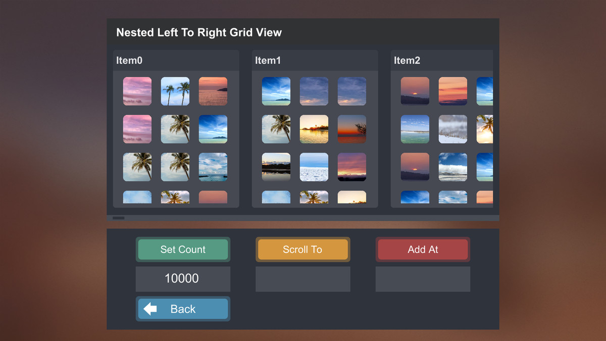 UGUI Super ScrollView