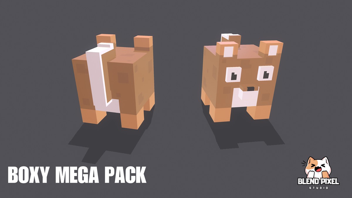 Cartoon Animal Mega Pack