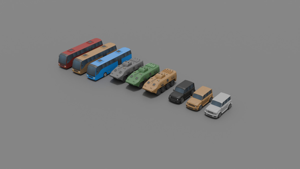 Stylized Vehicles-Extra Pack