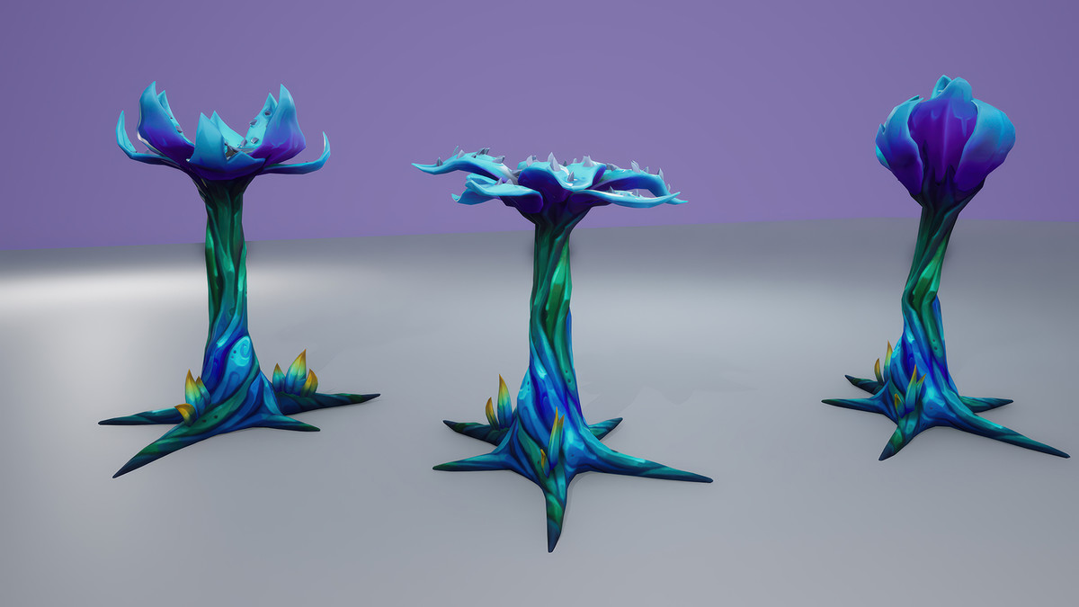 Stylized Fantasy Bloom Monster