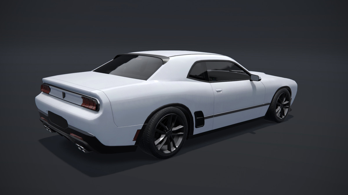 Muscle Car 1 (Driveable)