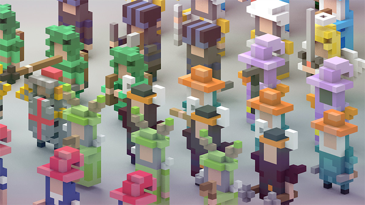 Voxel Fantasy Characters Pack - AssetsDeals.pro