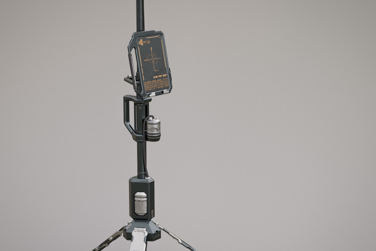 Frontier Comms – Sci-Fi Comms Devices (Animated Distress Beacon + 4 Props)