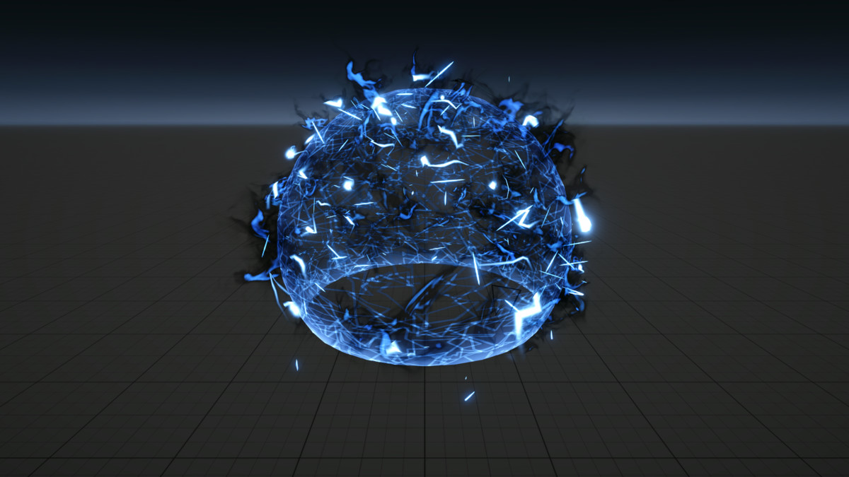 Stylized Elemental Shield VFX
