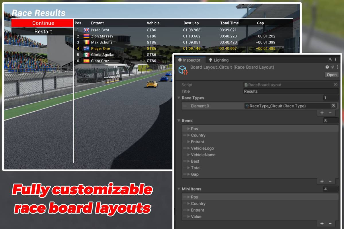 Racing Game Starter Kit