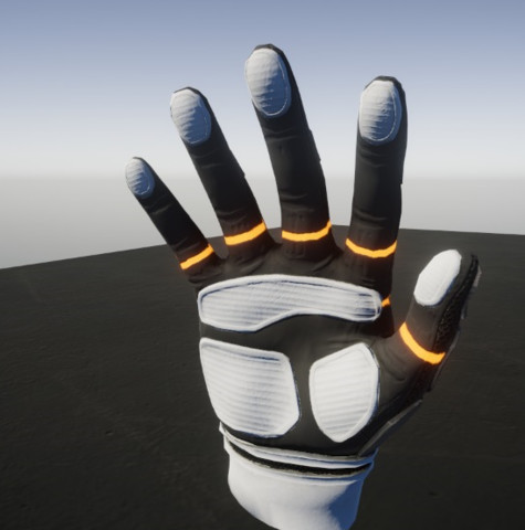 Sci-Fi VR hand