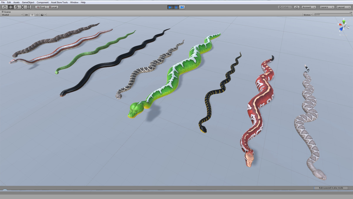 Animated Snakes PBR Ultimate Vol 2