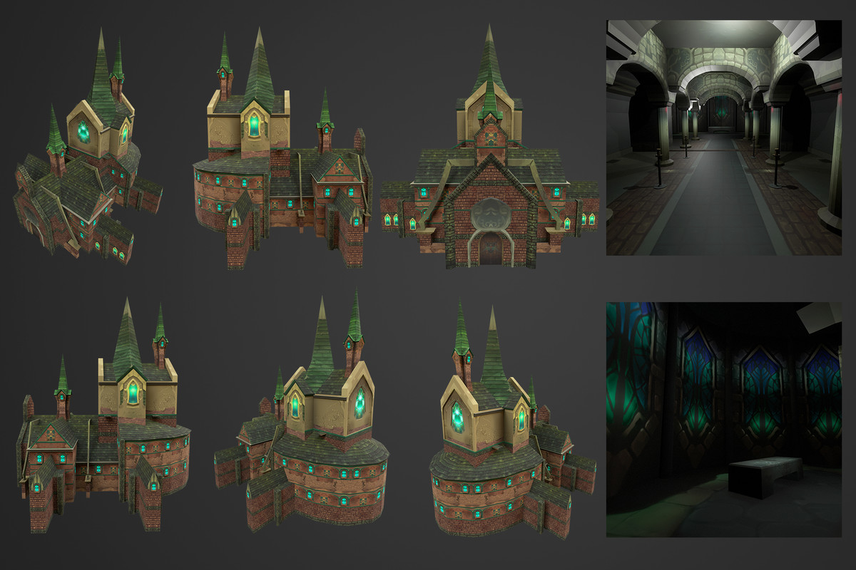 Stylized Fantasy Buildings