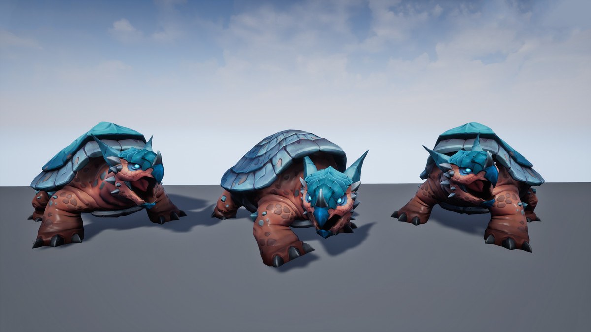 Stylized Fantasy Turtle
