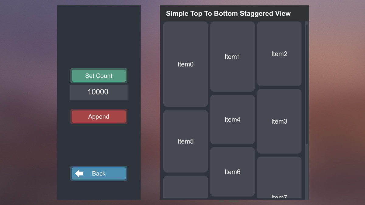 UGUI Super ScrollView