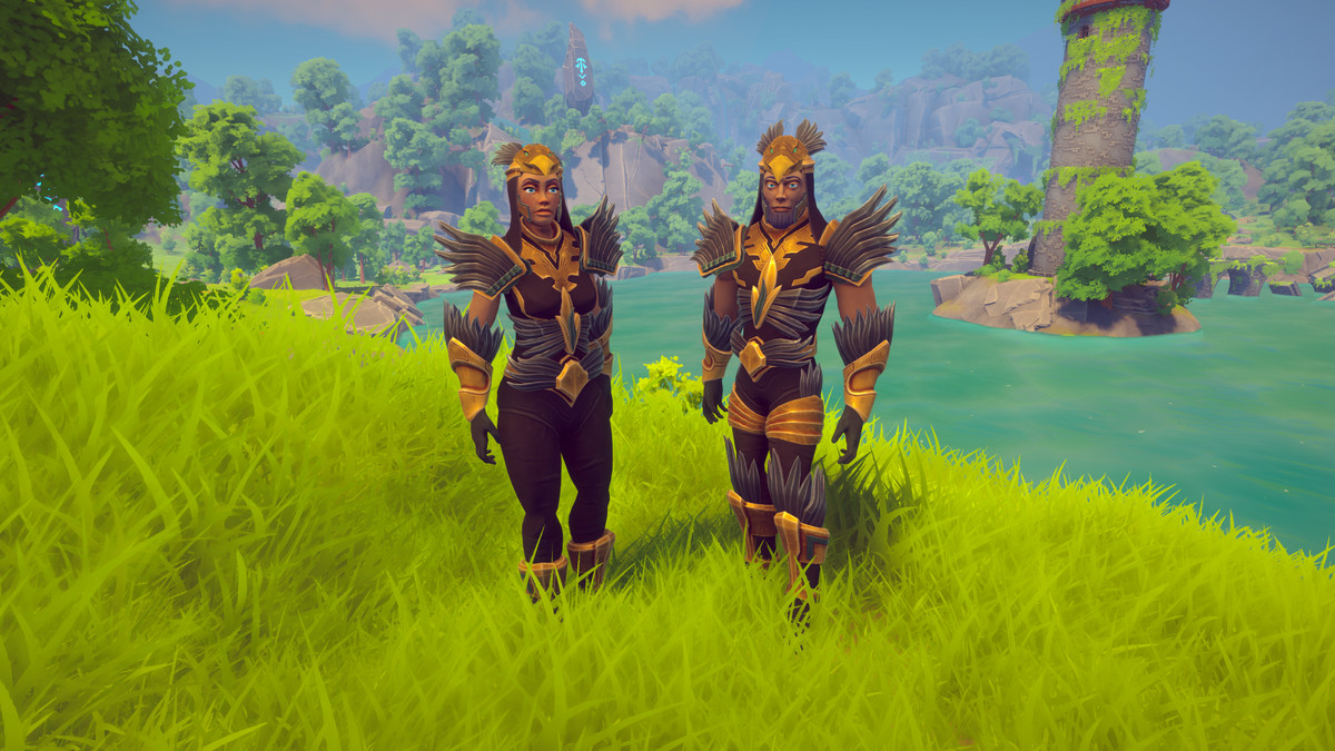 Crow Armor Set - Stylized RPG