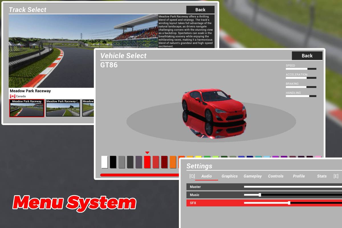 Racing Game Starter Kit