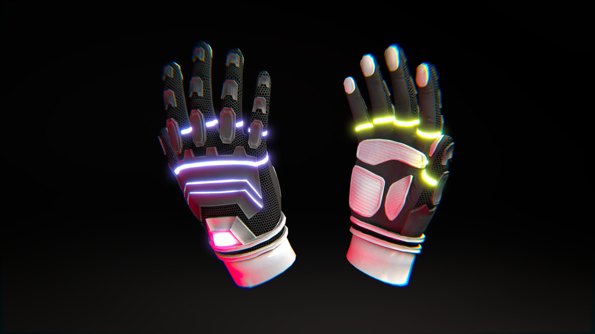 Sci-Fi VR hand
