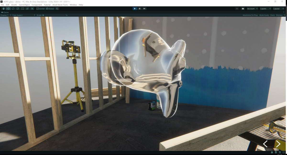 Glass Shader（HDRP）