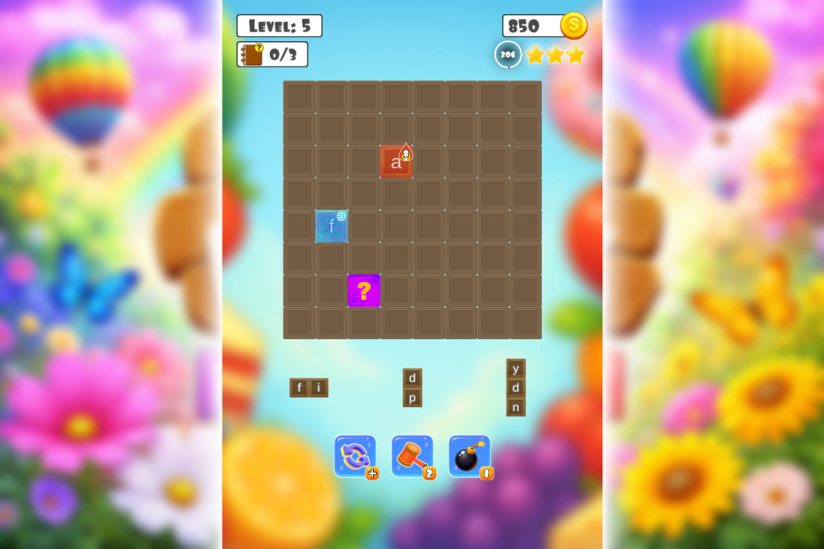 Word Block Puzzle - Complete Mobile Game Template