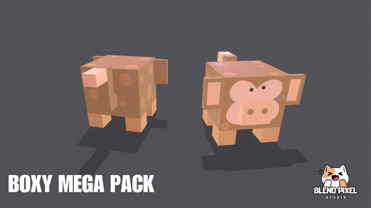 Cartoon Animal Mega Pack