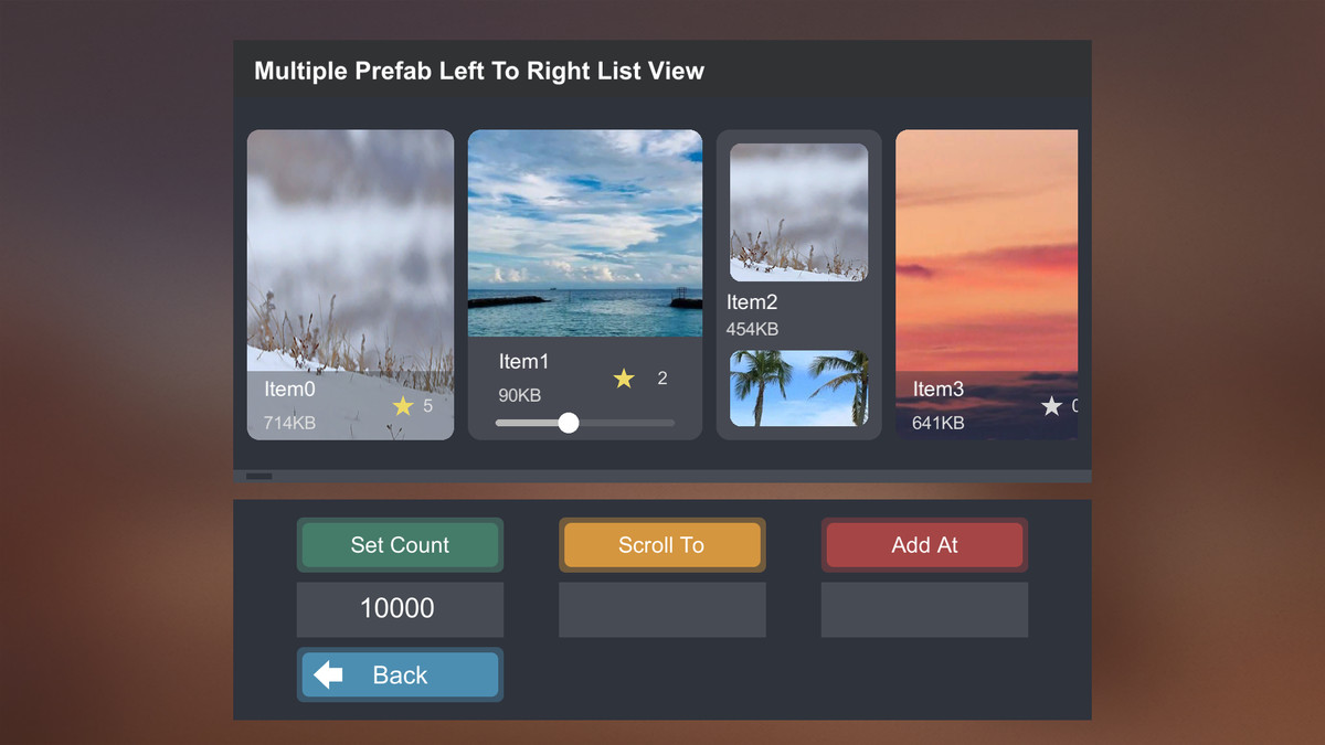 UGUI Super ScrollView