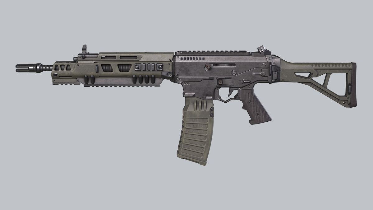 Heat 772 Assault Rifle With Hands
