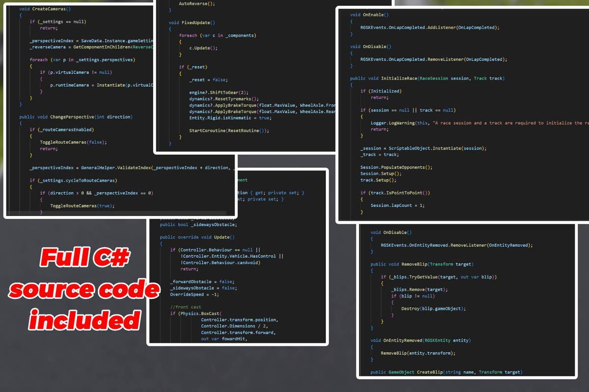 Racing Game Starter Kit