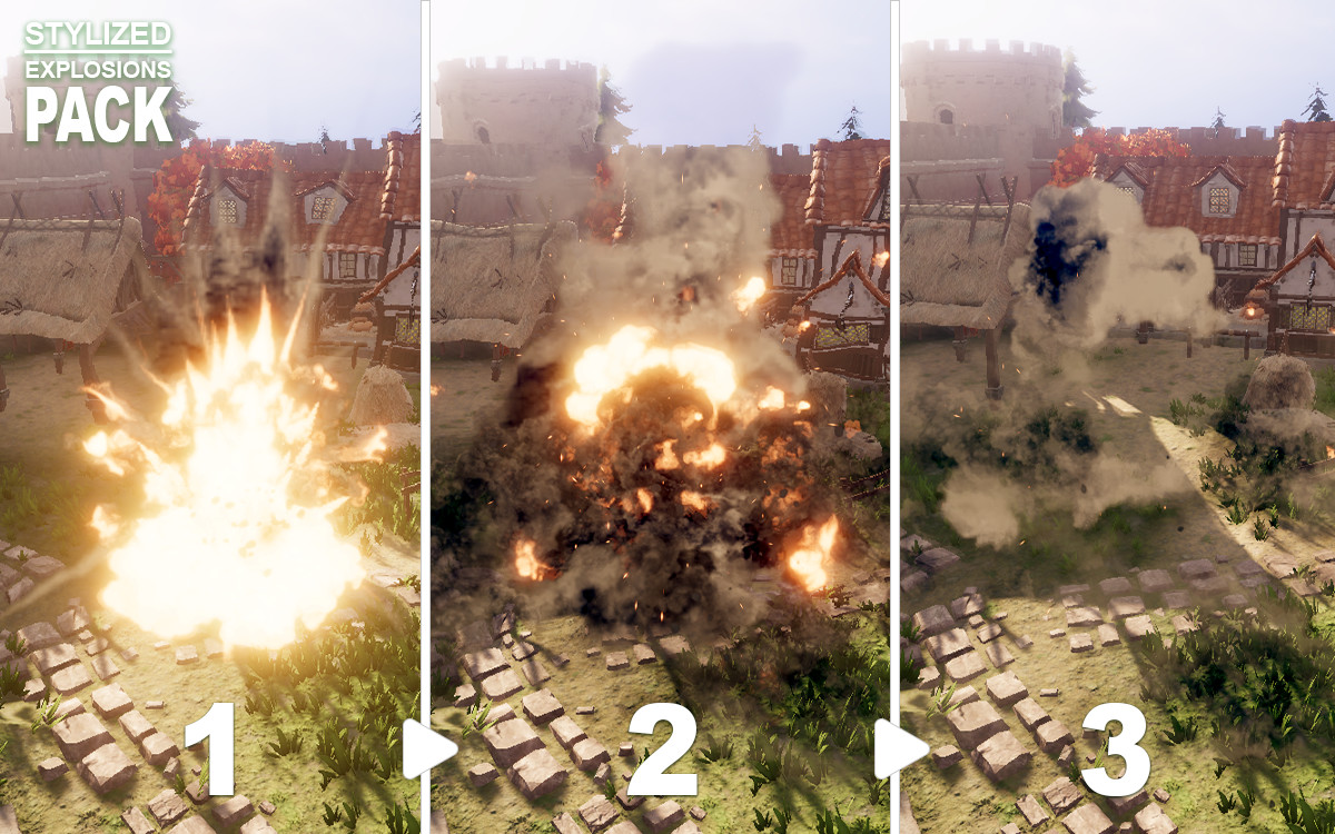 Stylized Explosion Pack