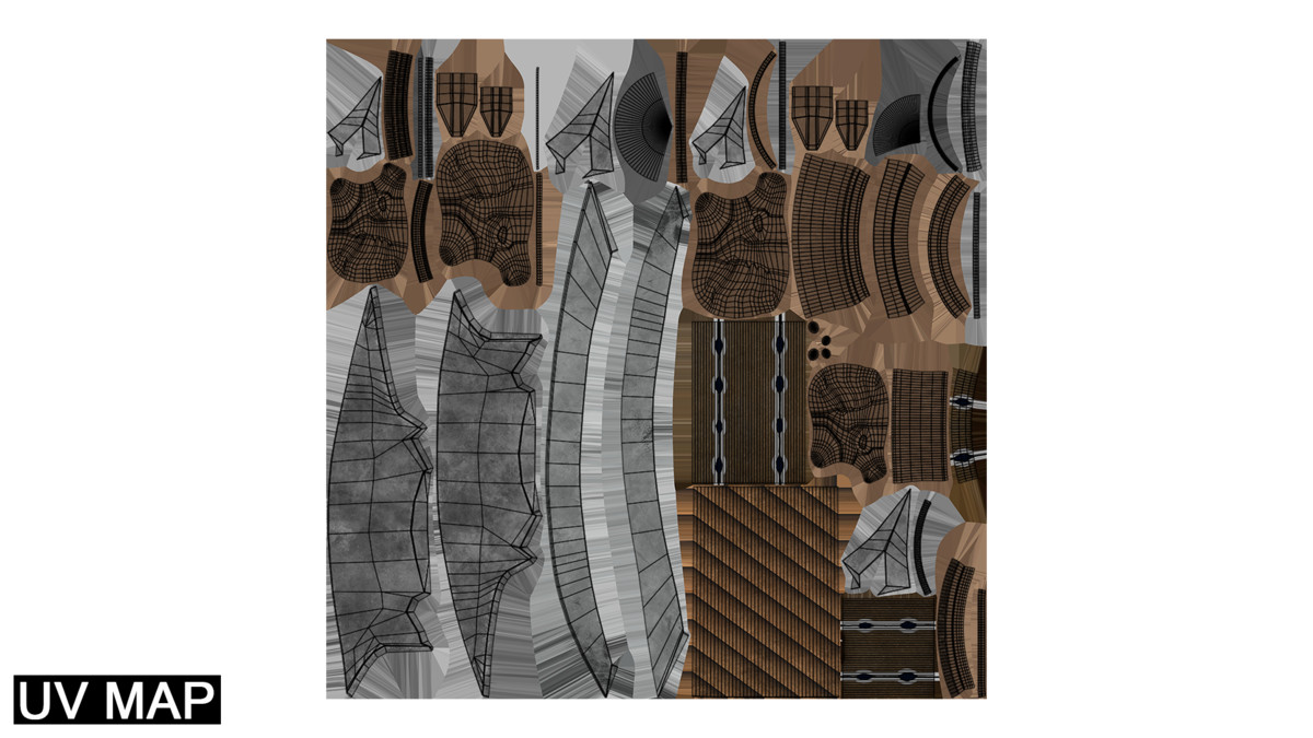 Battle Axe 15 URP HDRP Textures