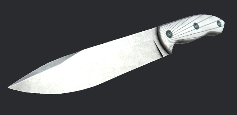 02 HQ Knife - Three kinds of textures