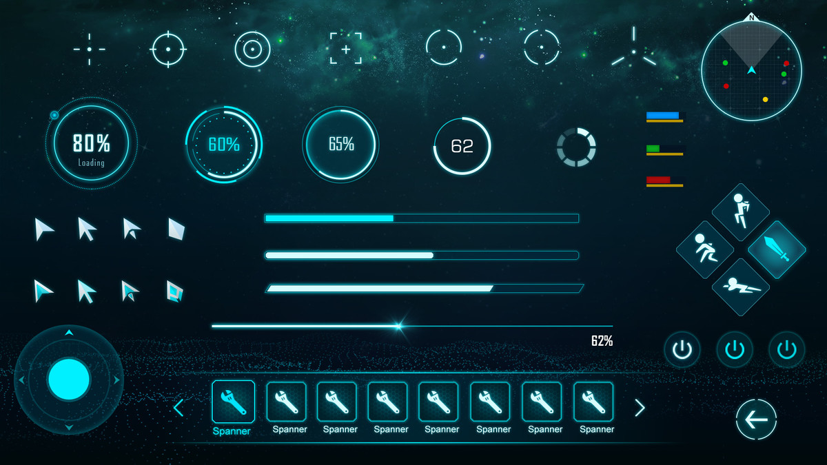 SCI-FI UI Pack Pro
