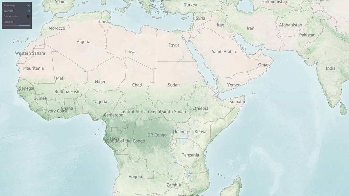 Vector Map (World Map - 2D) (Lite)