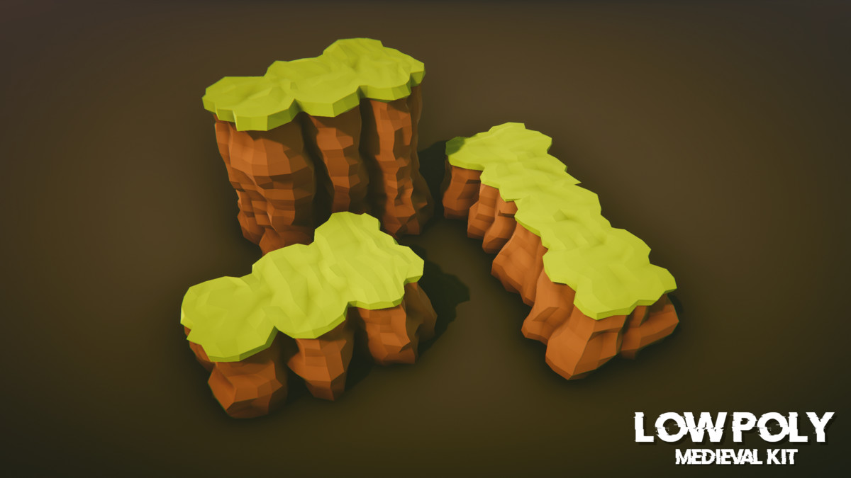 Low Poly Medieval Kit