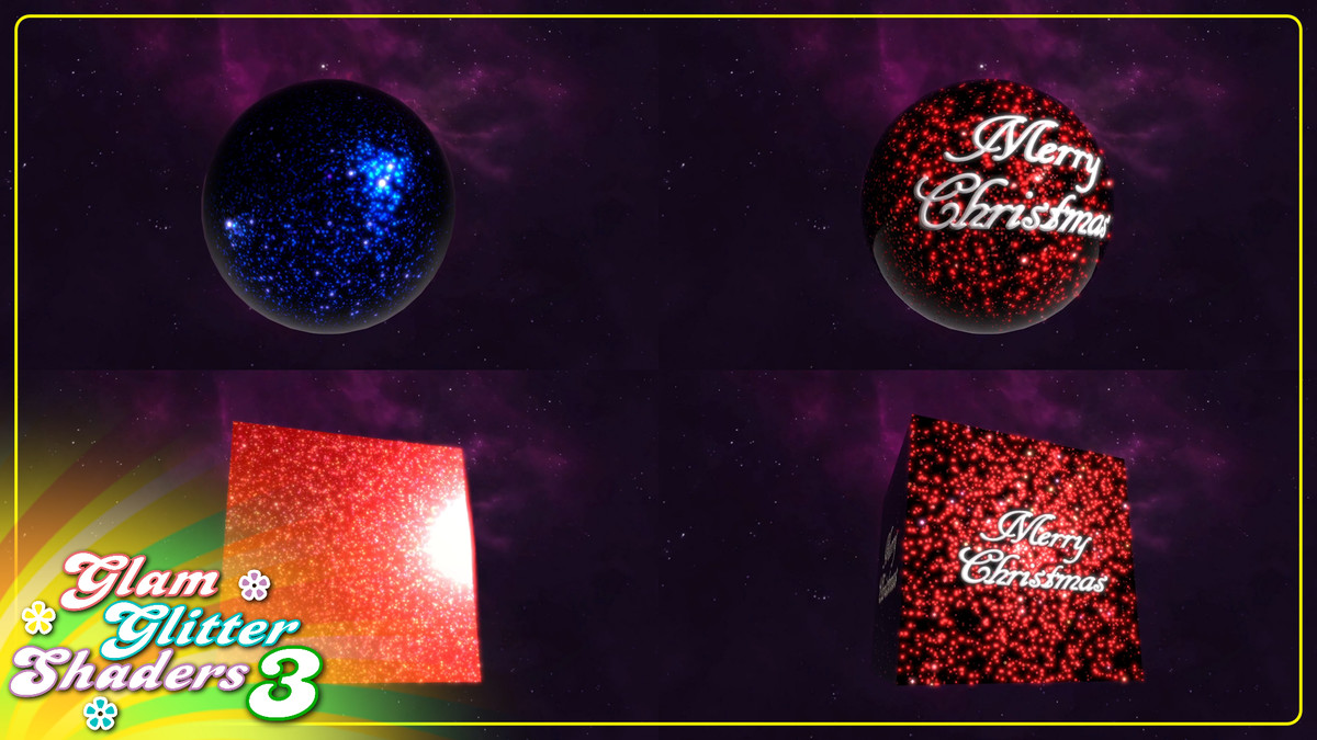 Glam Glitter Shaders