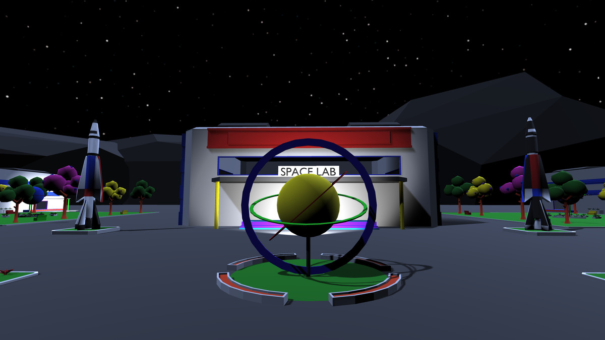 Low Poly Science Park