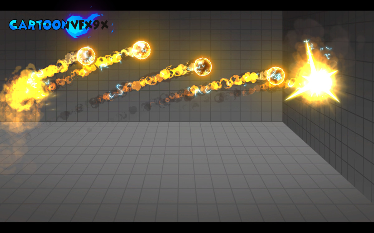 2D Projectiles Muzzle and Hit Vol.2 URP