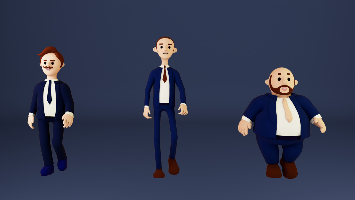 Cartoon 66 Stylized Characters with Toon Shader Cartoon 66 Stylized Characters with Toon Shader